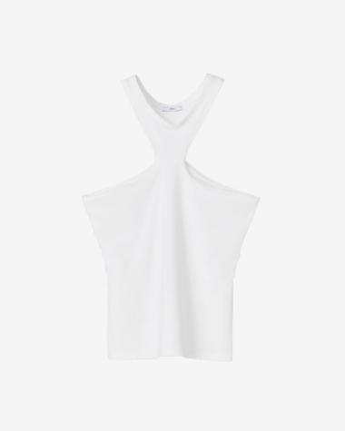 loop neck tops / 251ZOE-CU02 / white | ZOE(ゾーイ) | T-SHIRTS | Dice&Dice ...